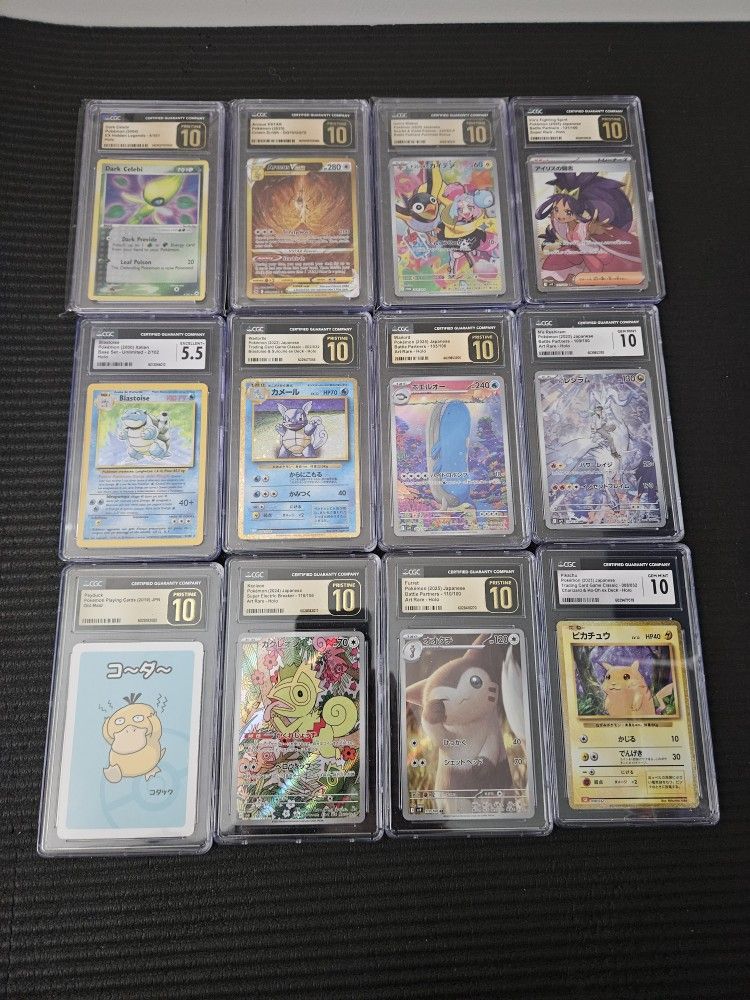 Pokemon Cards CGC Slab Collection for Sale in San Diego, CA - OfferUp