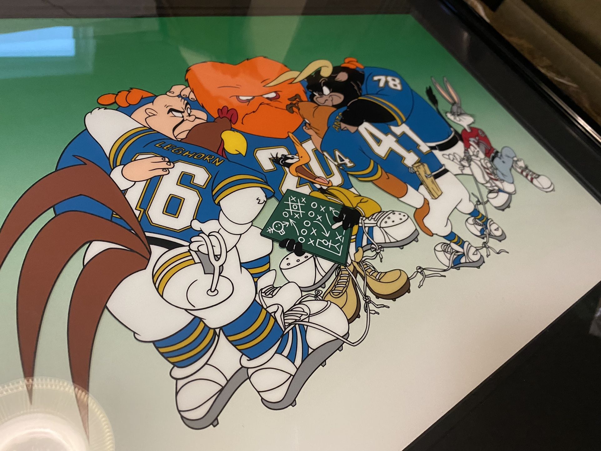 Daffy Duck And Bugs Bunny Football