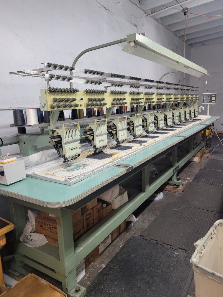 Tajima Embroidery Machine 12 Head