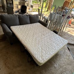 Blue grey Hide A Bed Couch for Sale in Silverton OR OfferUp