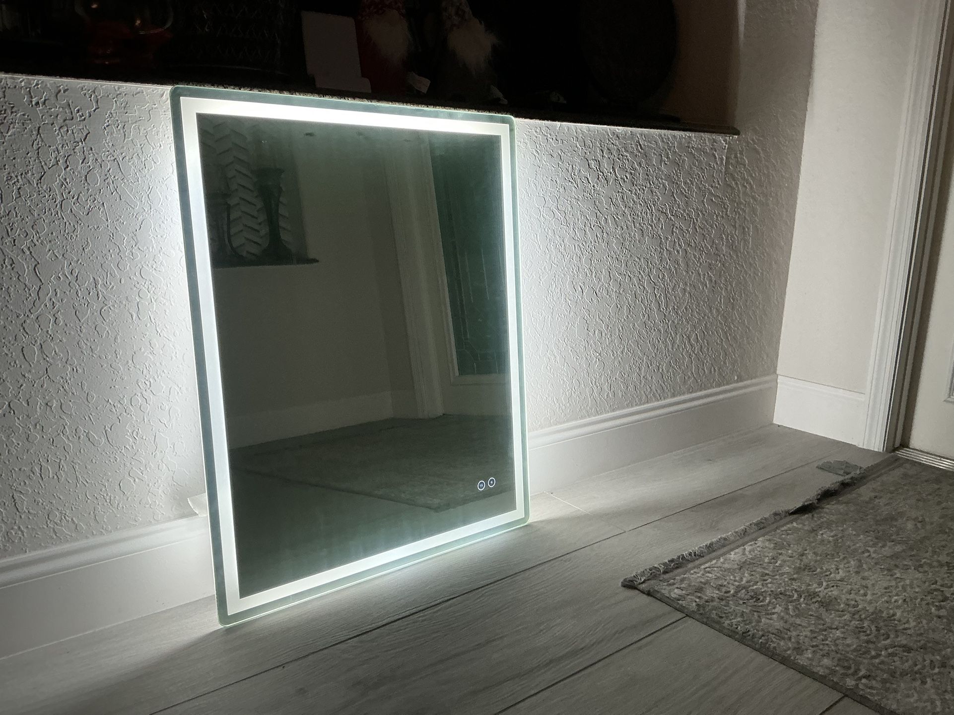 Bathroom Led Mirror With Dimmable Function & Anti-defrost Function New ...