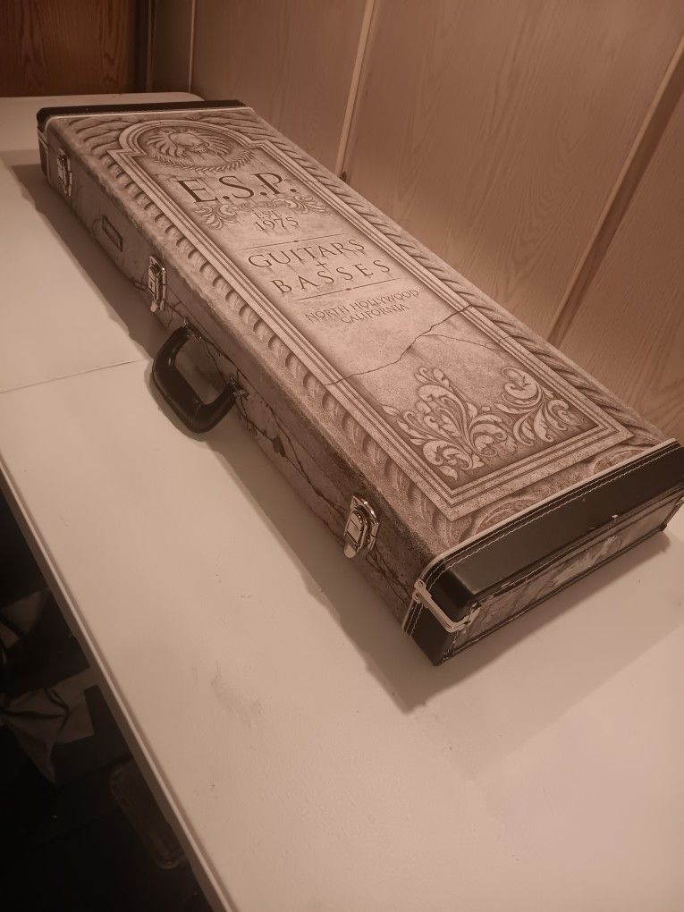 Tombstone Guitar Case Esp Les Paul for Sale in Las Vegas, NV - OfferUp