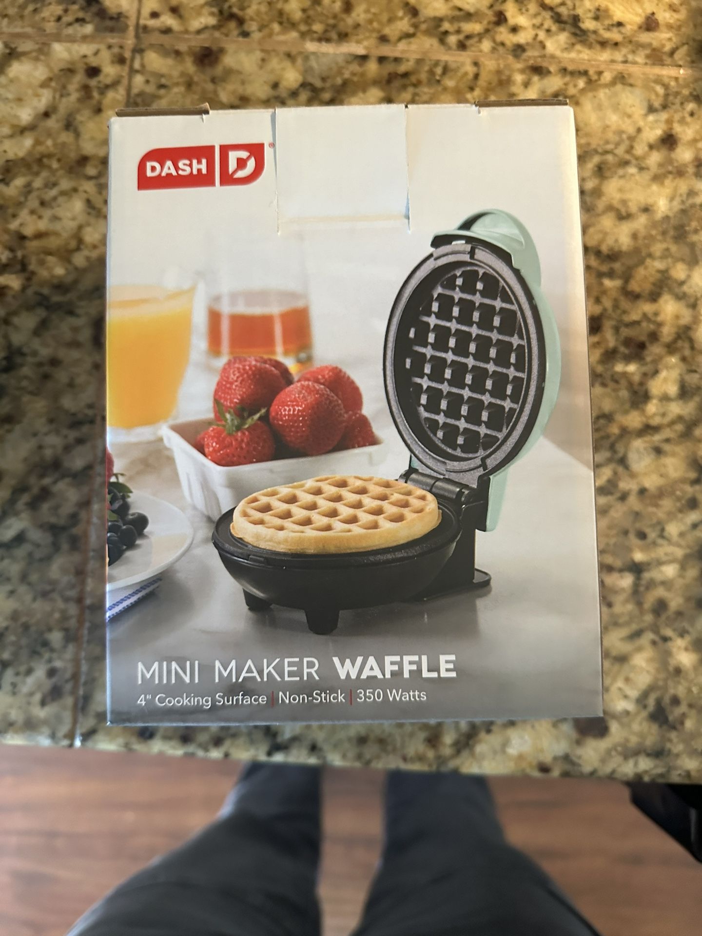 Brand New 4” Mini Waffle Maker New In Box Camping Fun Size for Sale in ...