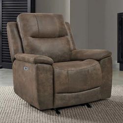 Barcalounger Cyprus Fabric Power Glider Recliner with Power Headrest for Sale in Los Angeles CA OfferUp
