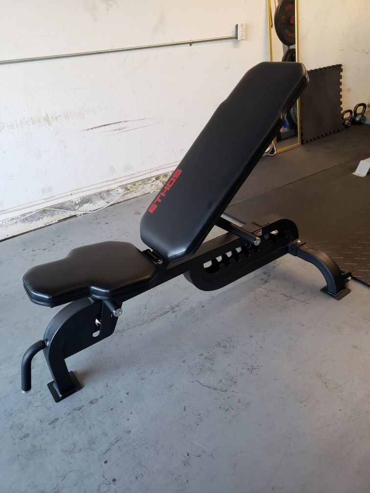 **SALE PENDING**ETHOS adjustable weight lifting Bench for Sale in ...
