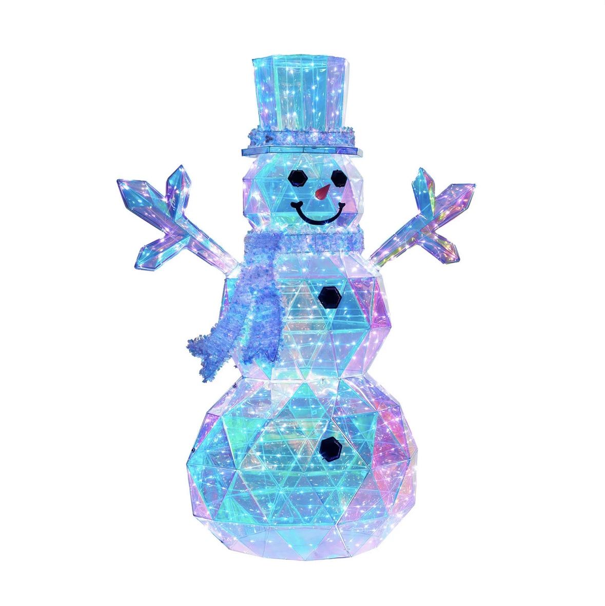 Members Mark 6’ Pre-lit Prismatic Snowman Brand New In Box for Sale in ...