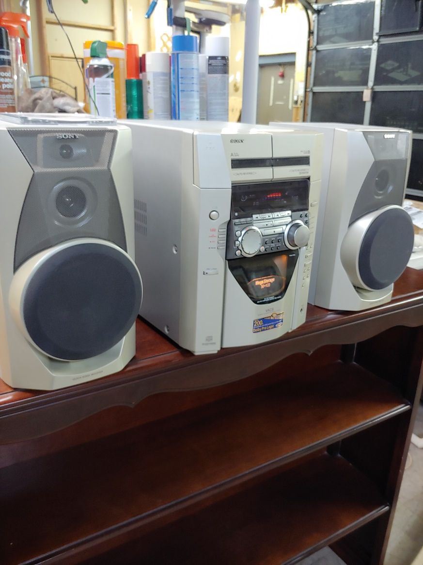 Vintage Sony MHC-MC3AV Compact Stereo for Sale in Meriden, CT - OfferUp