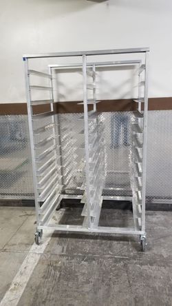 Bakery sheet pan speed rack bun rack aluminum commercial kitchen NSF ...