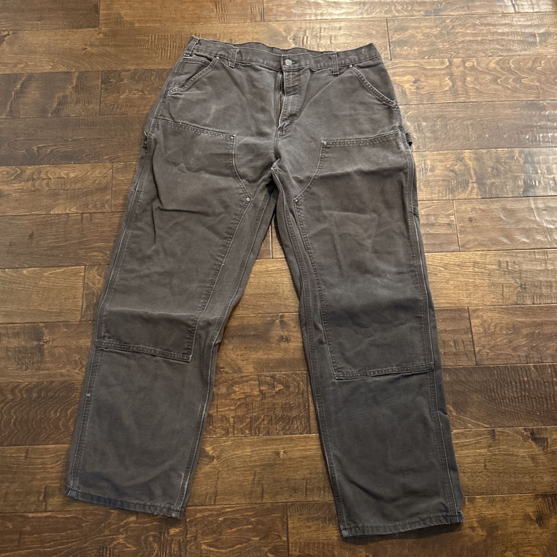 Carhartt Men’s Double Front Jeans Brown Duct for Sale in Molalla, OR ...