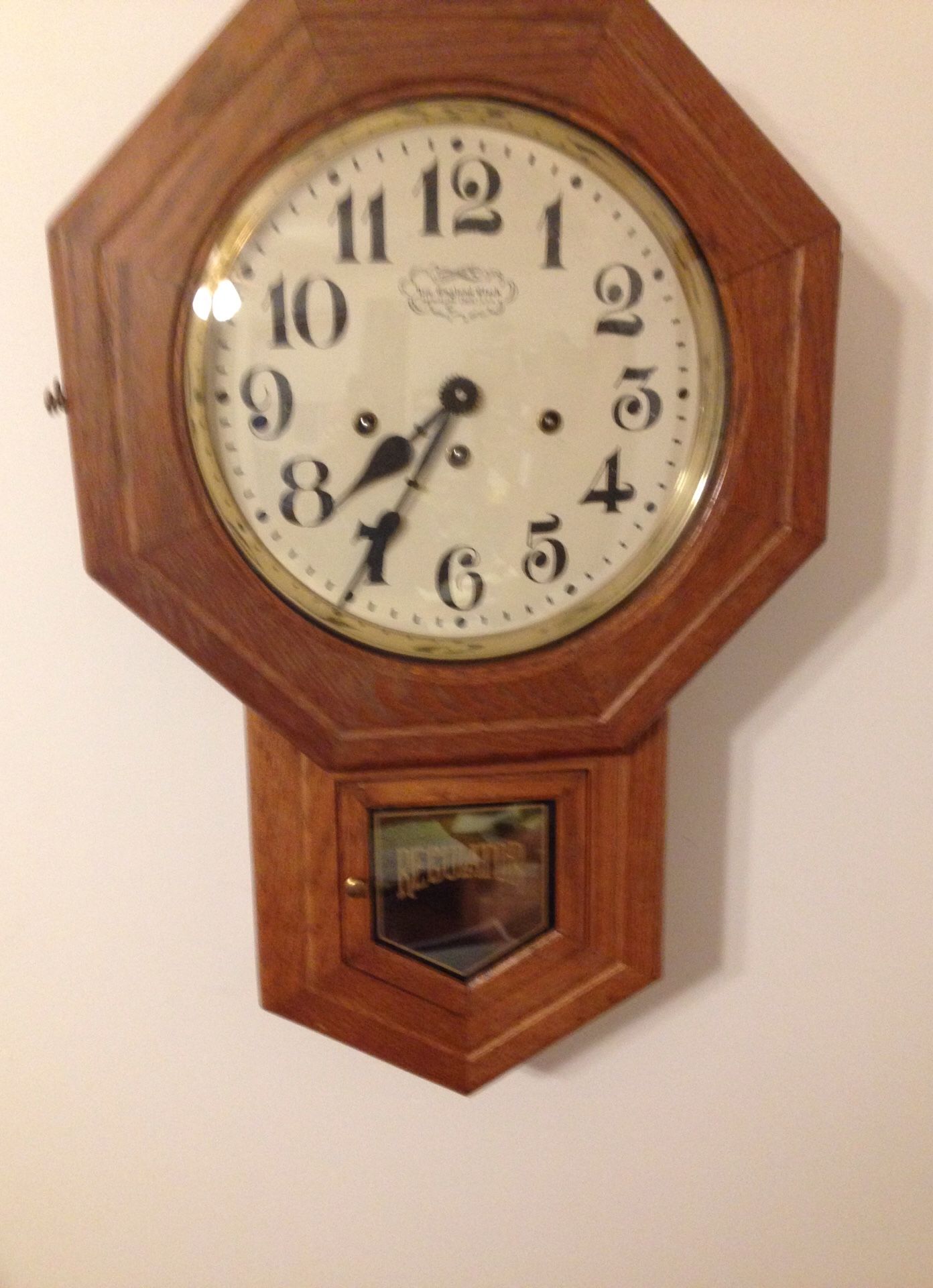 Regulator New England Clock Company Wall Clock for Sale in Lancaster ...