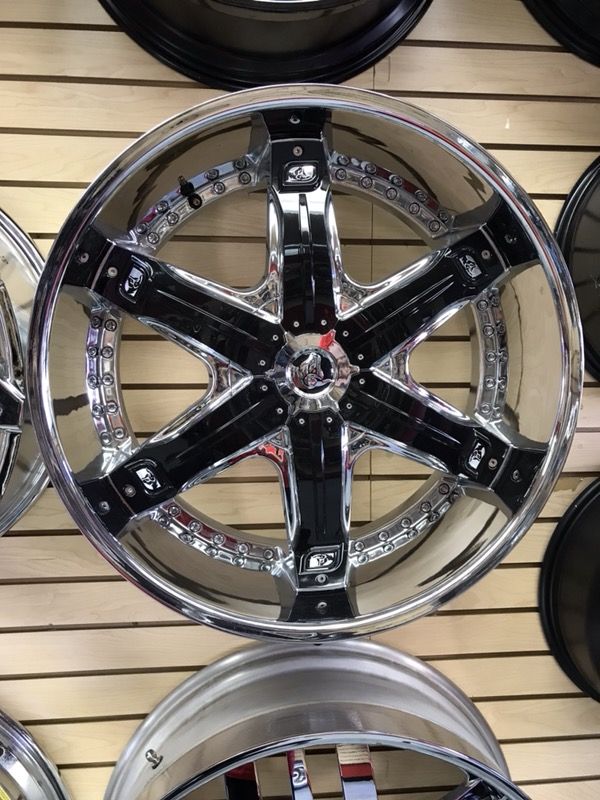 24 inch diablo fury custom rims for Sale in Phoenix, AZ - OfferUp