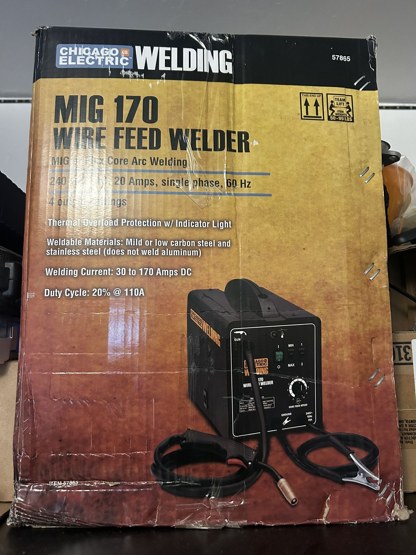 MIG 170 CHICAGO ELECTRIC WELDER Tools Machinery