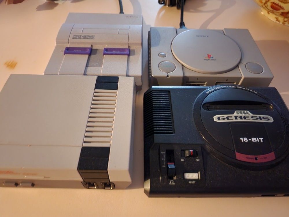 NES, SNES, Sega, PS Classic Mini Modded Systems! for Sale in ...