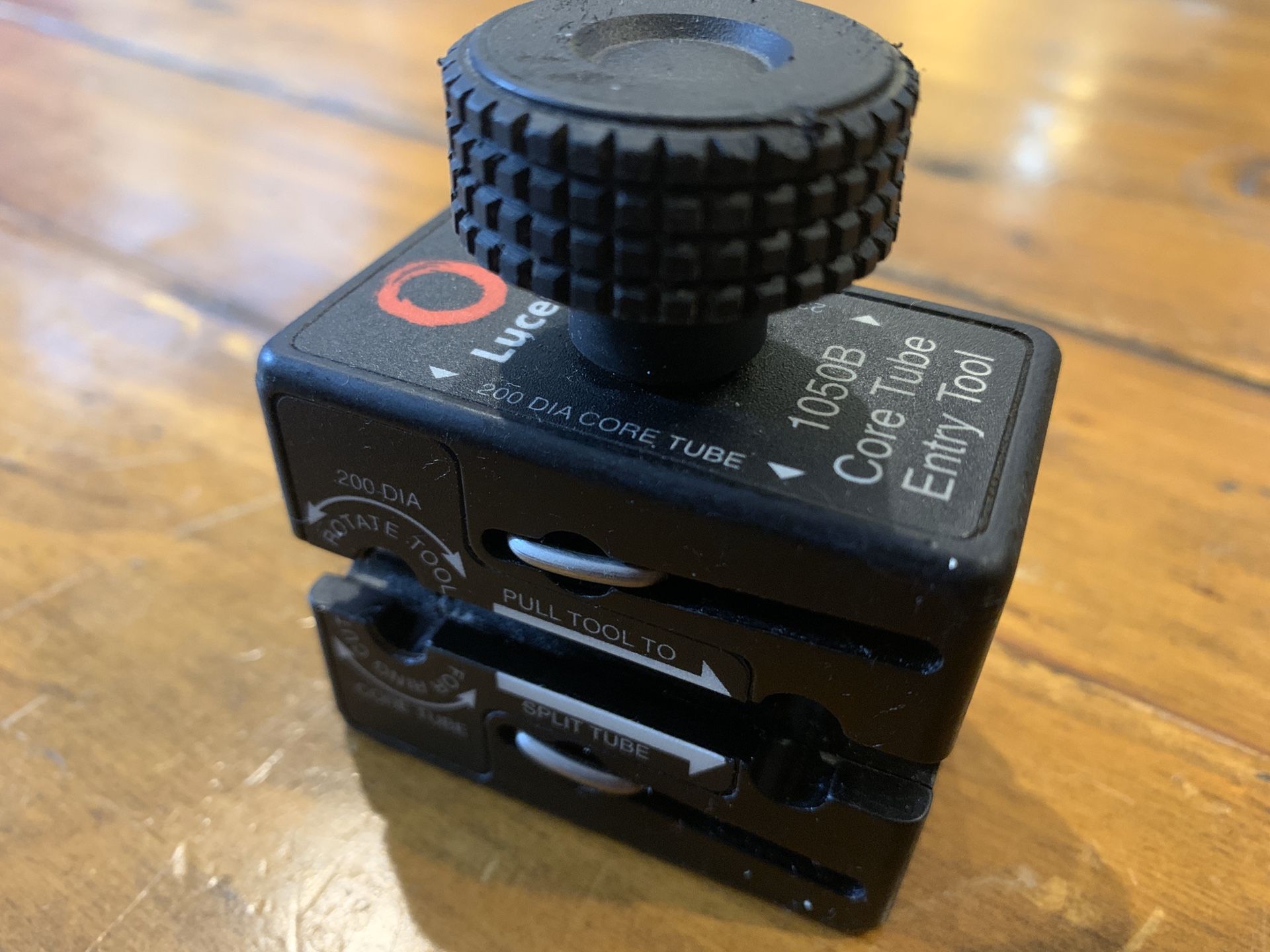 Fiber optic cable splitter 1050B OFS Lucent LightPack Cables Core Tube ...