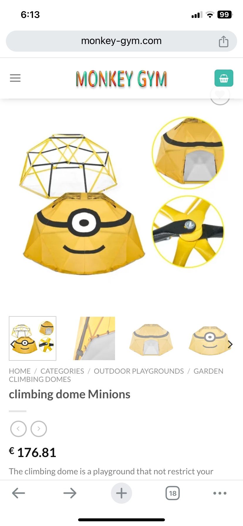 Minions climbing dome Minions Kid Toys / for Sale in Norwalk, CA - OfferUp
