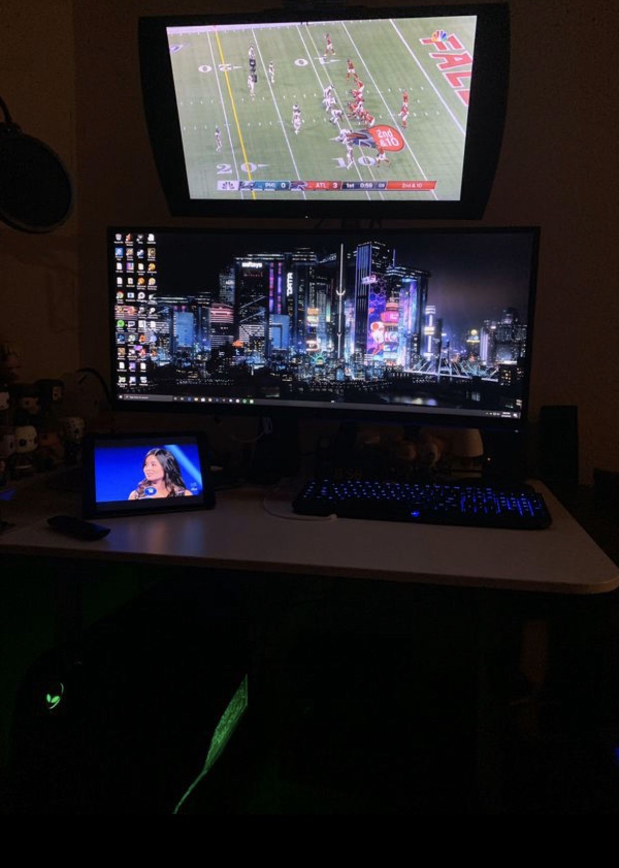 GAMING PC ~~ ALIENWARE AURORA R3 Desktop (i7-2600k OC 4.3GHz GTX 1070 ...