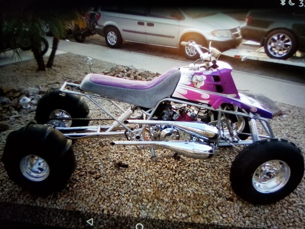 Drag banshee 420 4 MM Cheetah Cub To through 5alright atvs,motorcycle ...