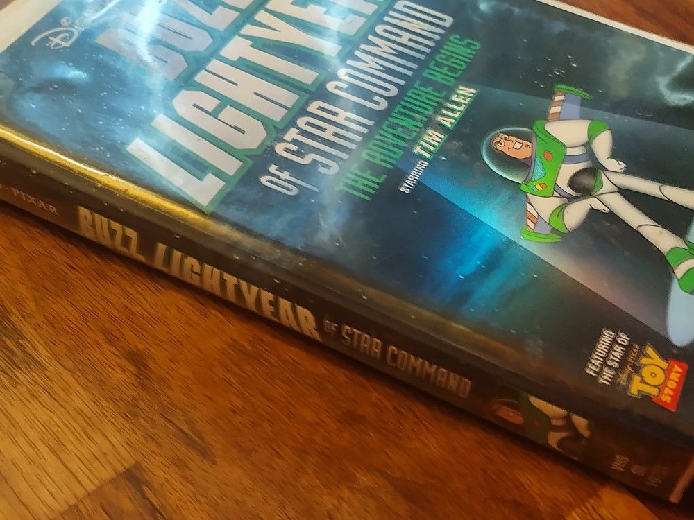 Buzz Lightyear Of Star Command The Adventure Begins Vhs