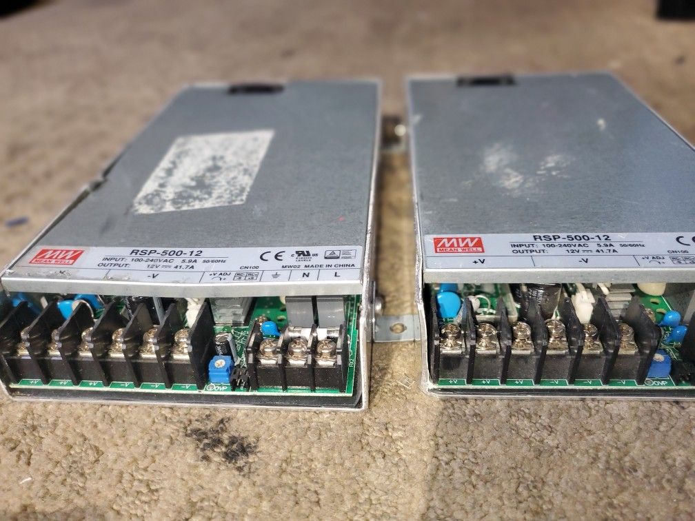 (New)R.G.B led Lighting approximately 100ft Of led's With (2)12volt ...