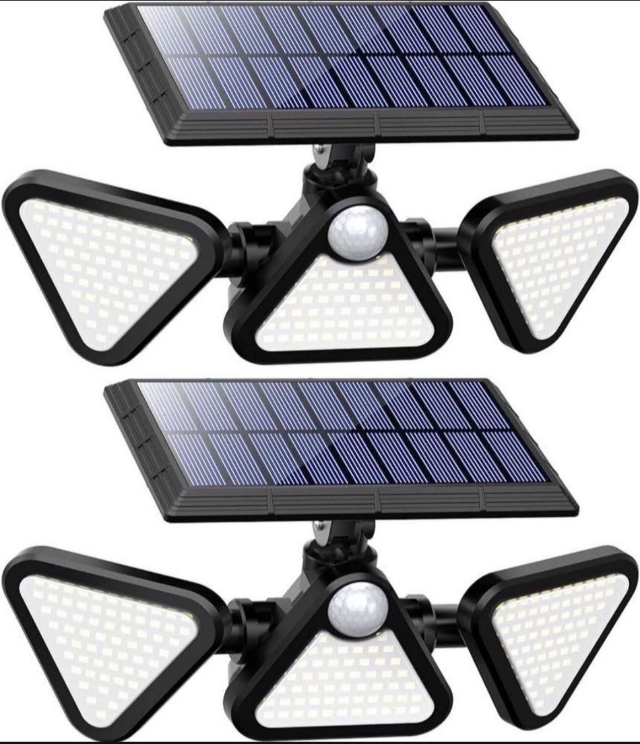 Solar Outdoor Lights, 306 LED Solar Motion Sensor Outdoor Lights IP65 ...