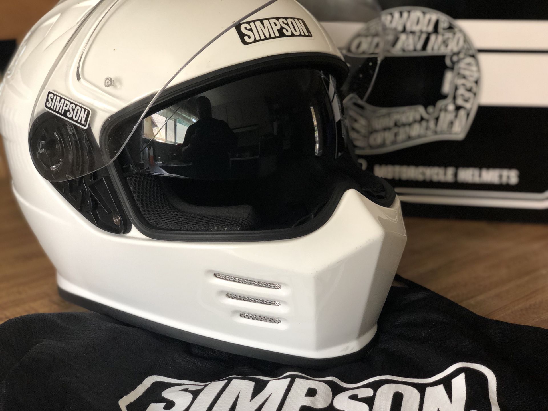 Simpson Ghost Bandit-XL White for Sale in Suisun City, CA - OfferUp