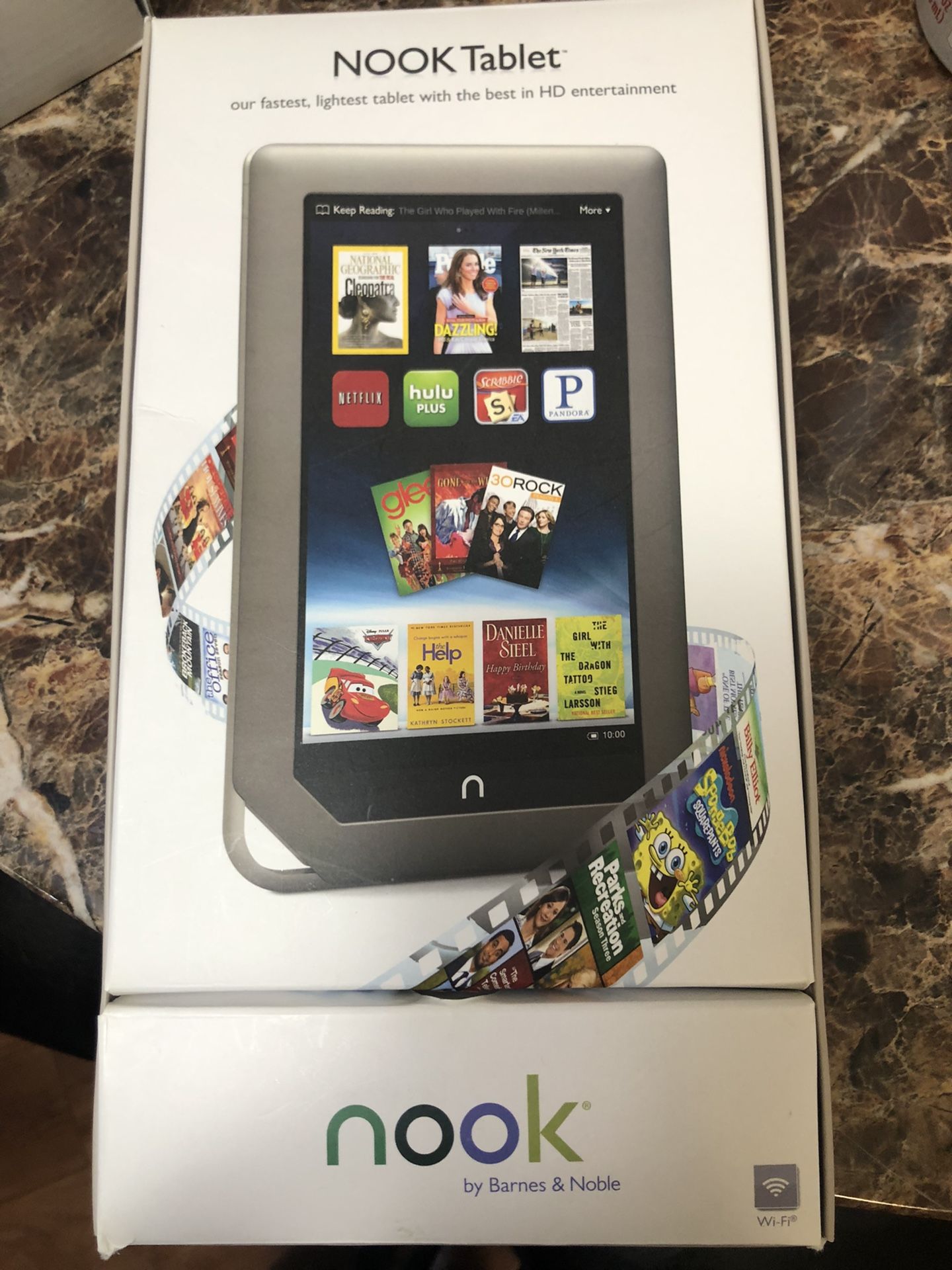 Nook Reader W/ Leather Cover for Sale in Phoenix, AZ - OfferUp