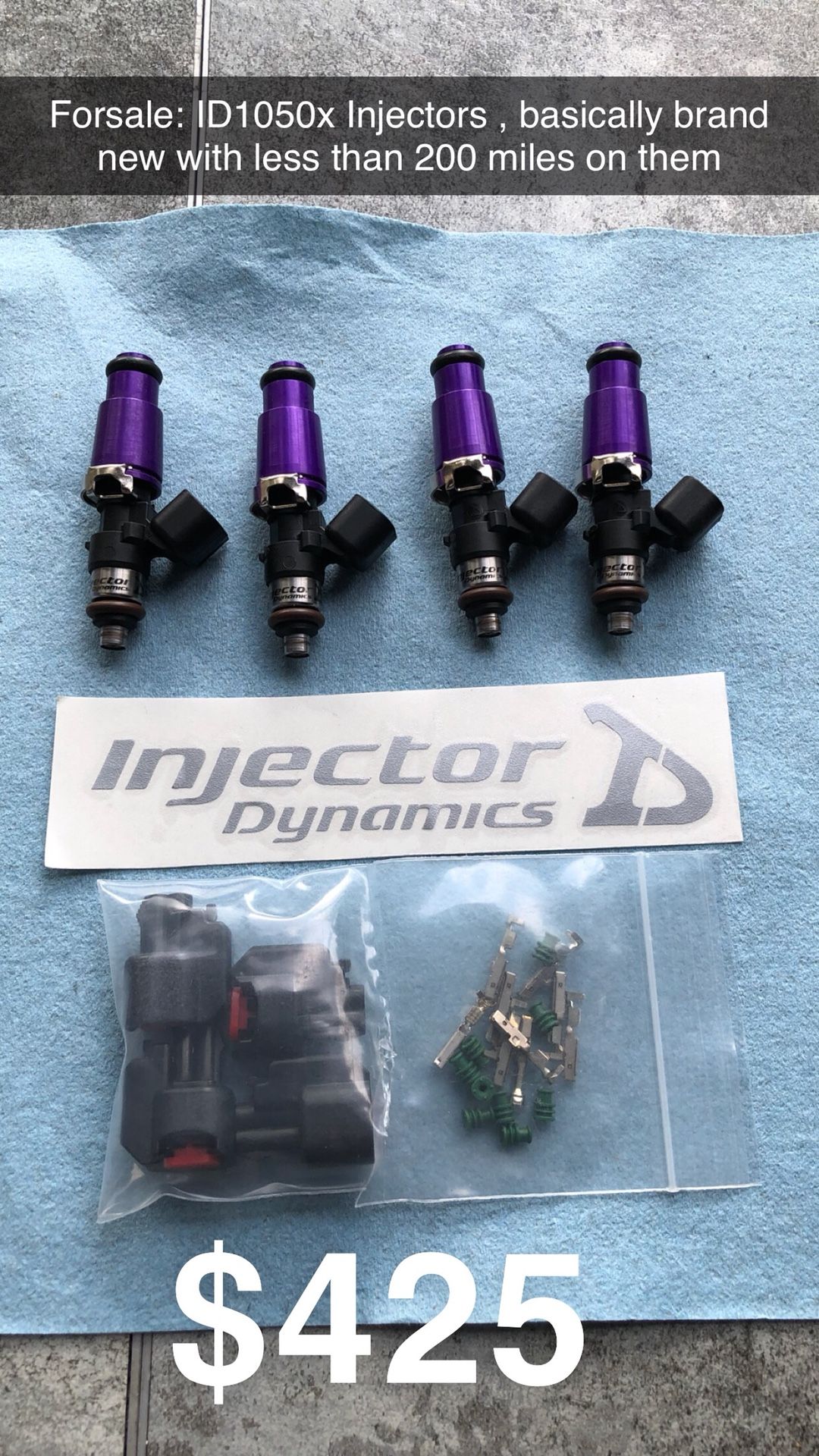 Injector Dynamics 1050x injectors x4 for Sale in Palm Beach Gardens, FL ...