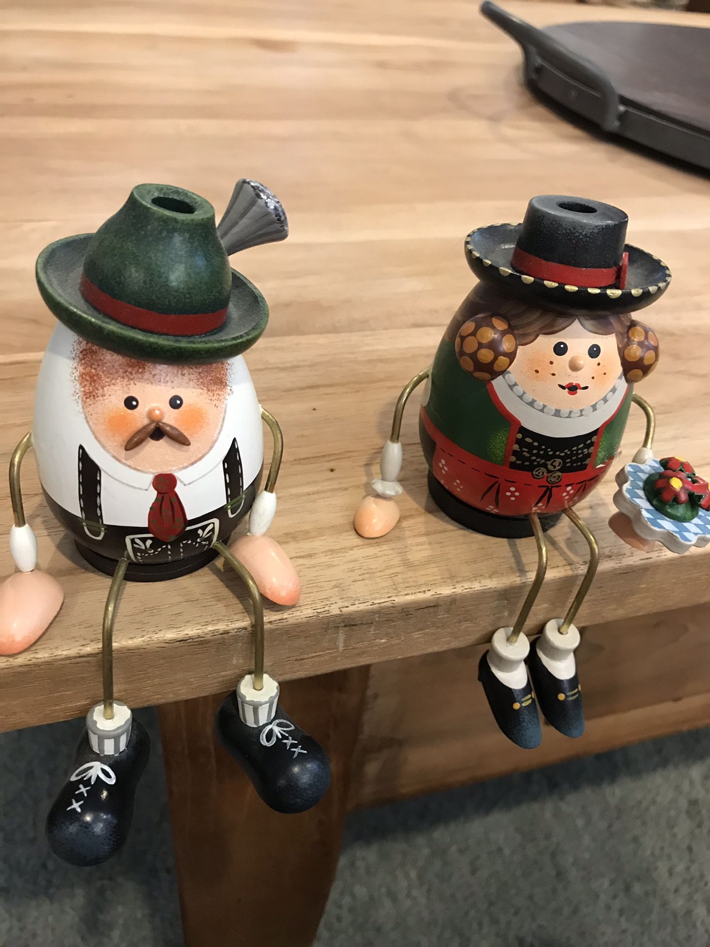 Kathe Wohlfahrt original design Holzknoddl Smoky; hand-painted wooden ...