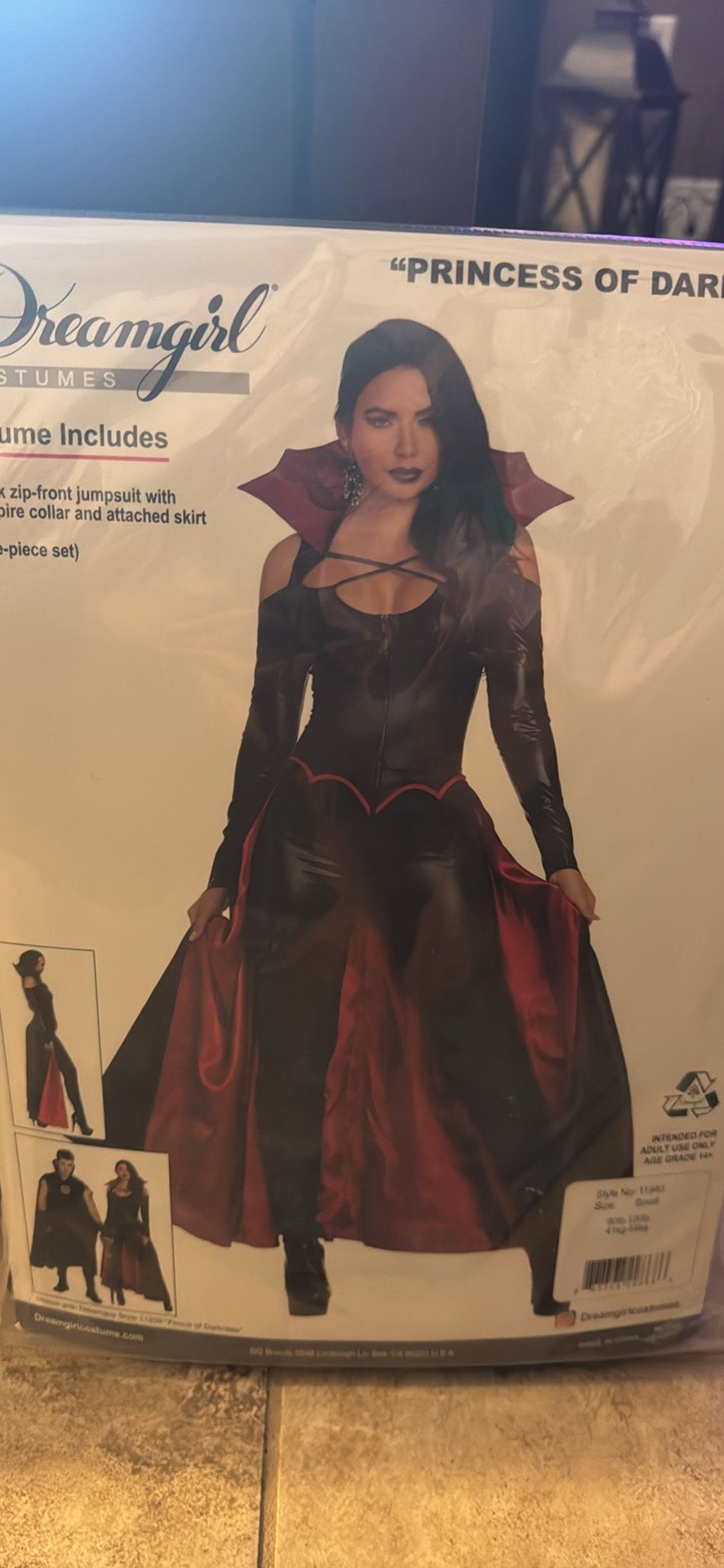 Halloween costume women’s size small vampire But Also Will Fit Medium ...