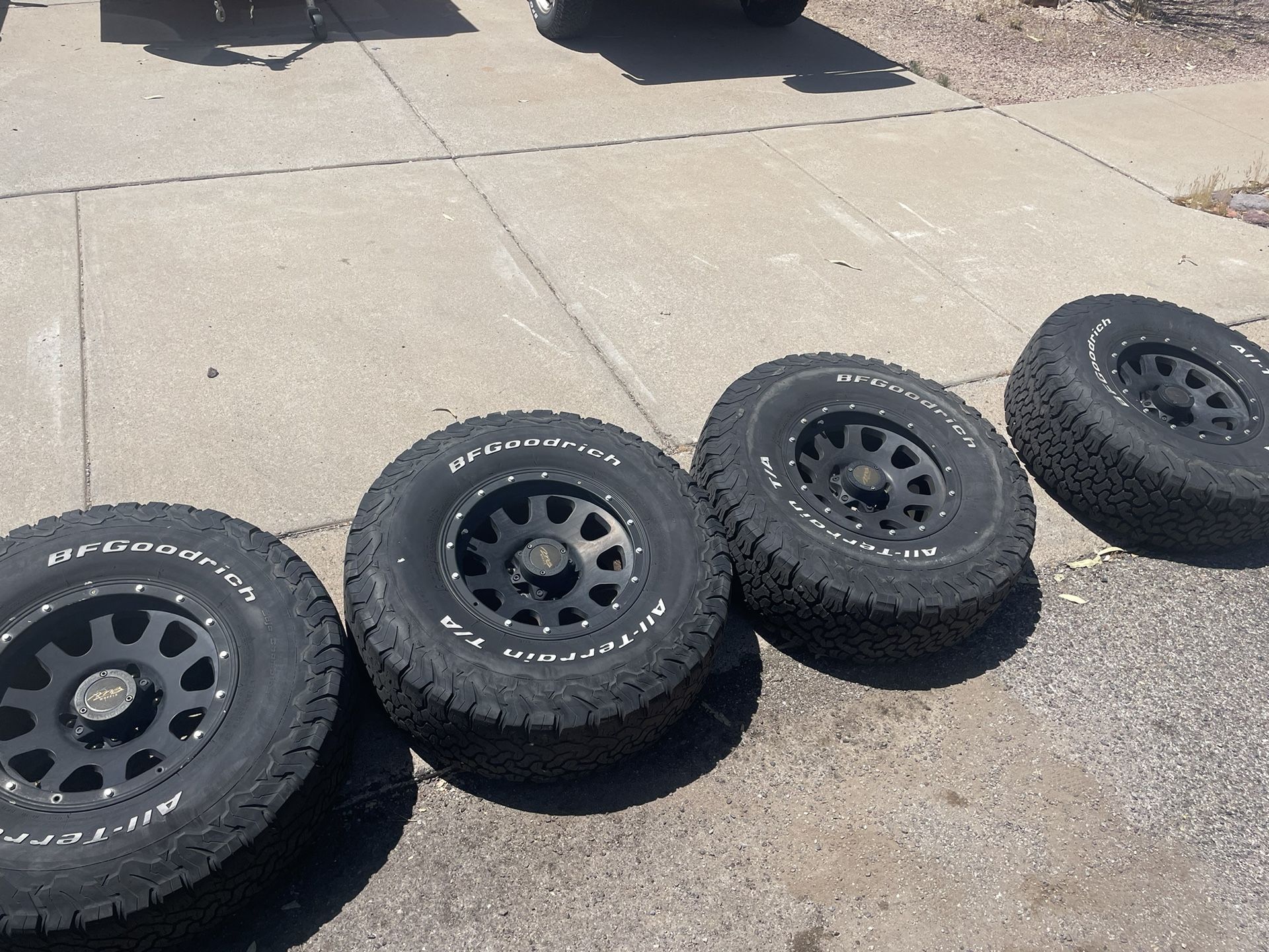 Toyota MB Wheels With BFGoodrich K02 Tires for Sale in Tucson, AZ - OfferUp