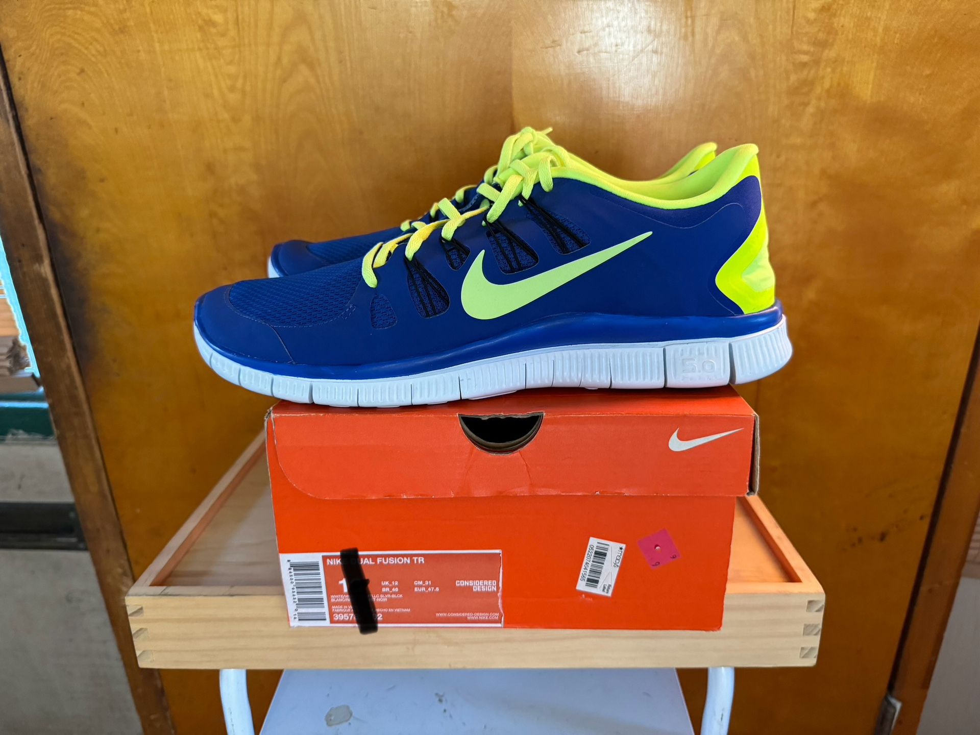 Nike Free Run Neon Blue