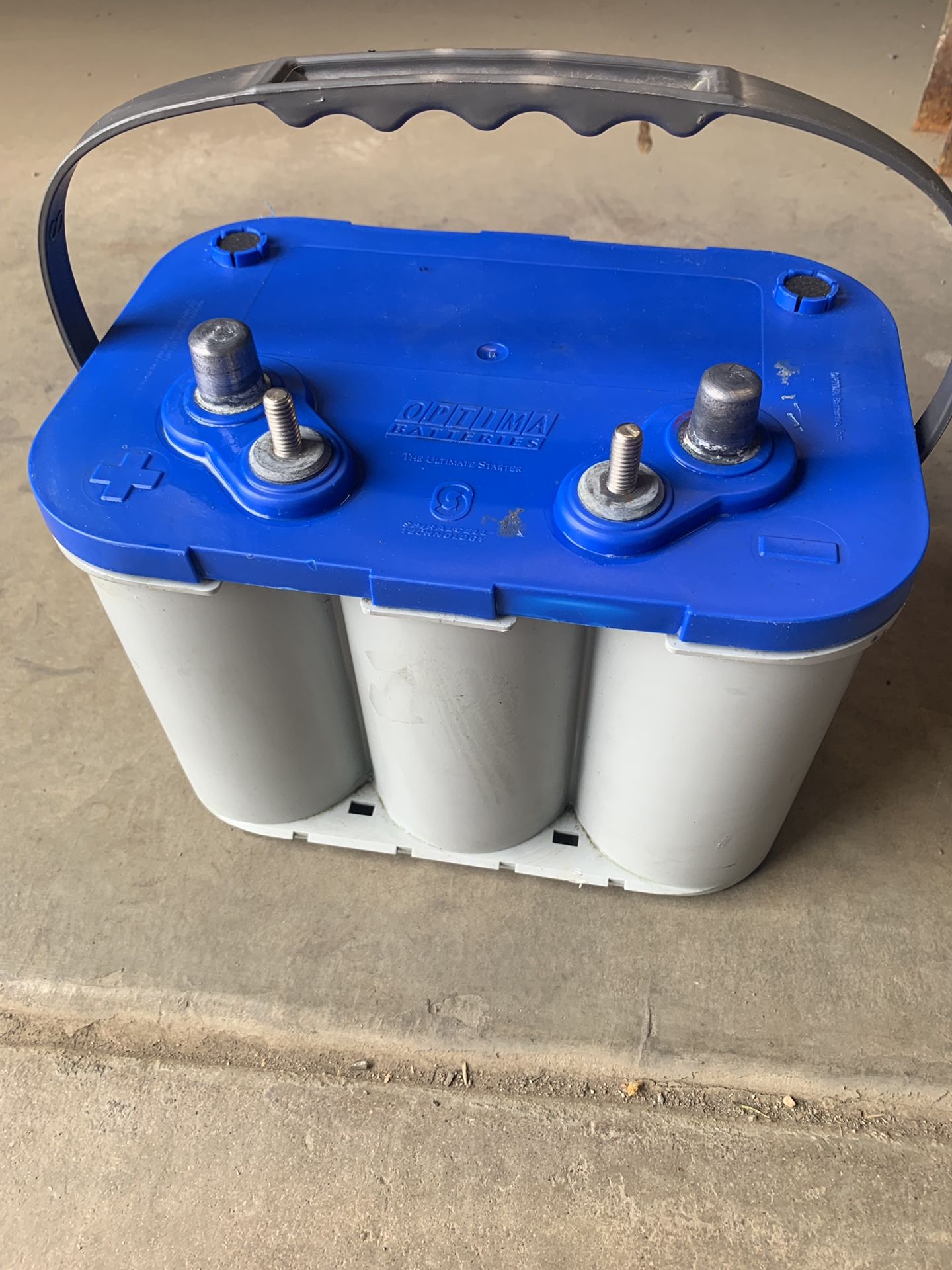 BLUE TOP OPTIMA BATTERY BATTERIES CARS car. Batería baterías para carro ...