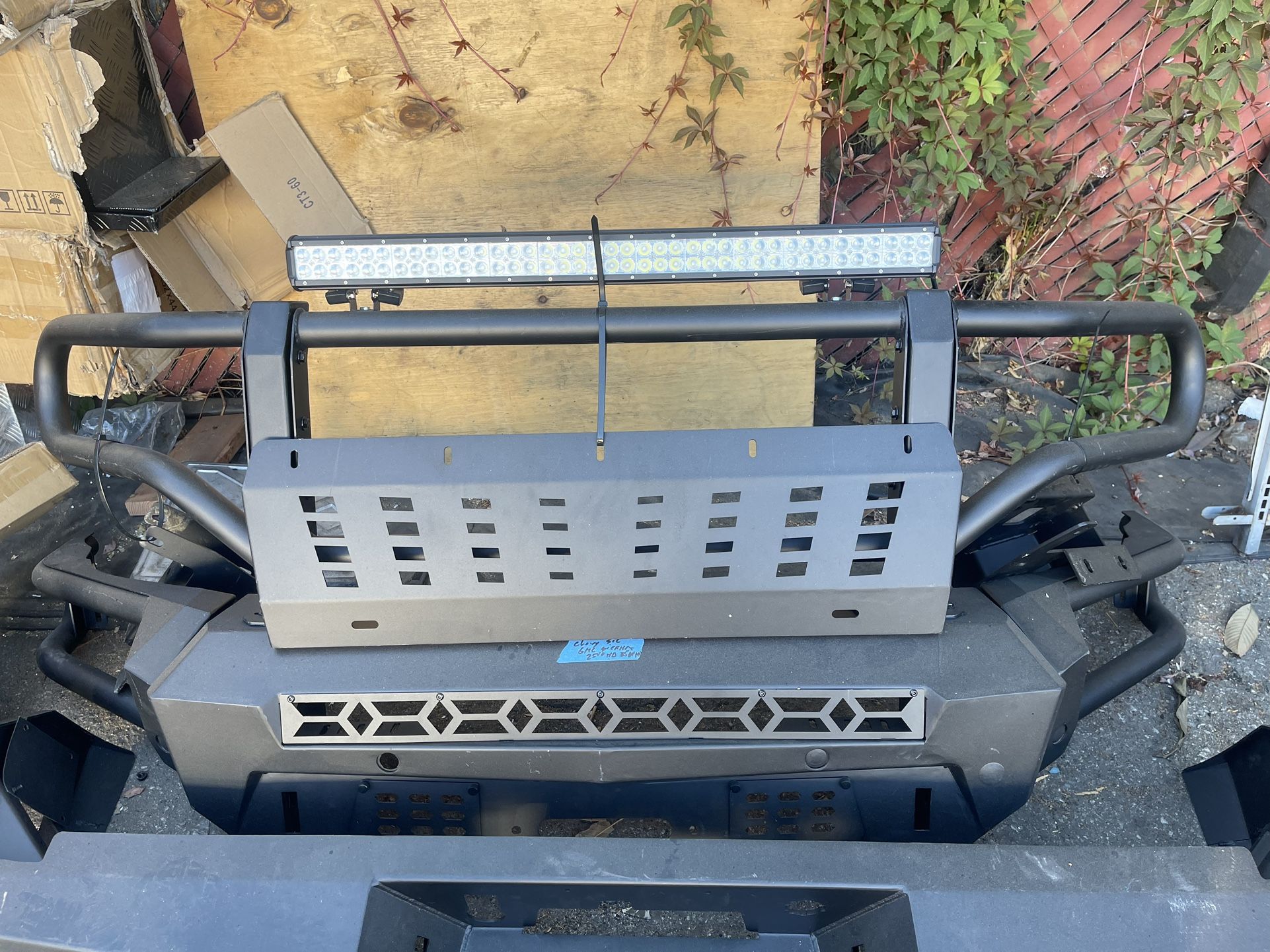 2015 - 2019 Chevy Silverado 2500 / 3500 HD Front Bumper / Push Bar ...