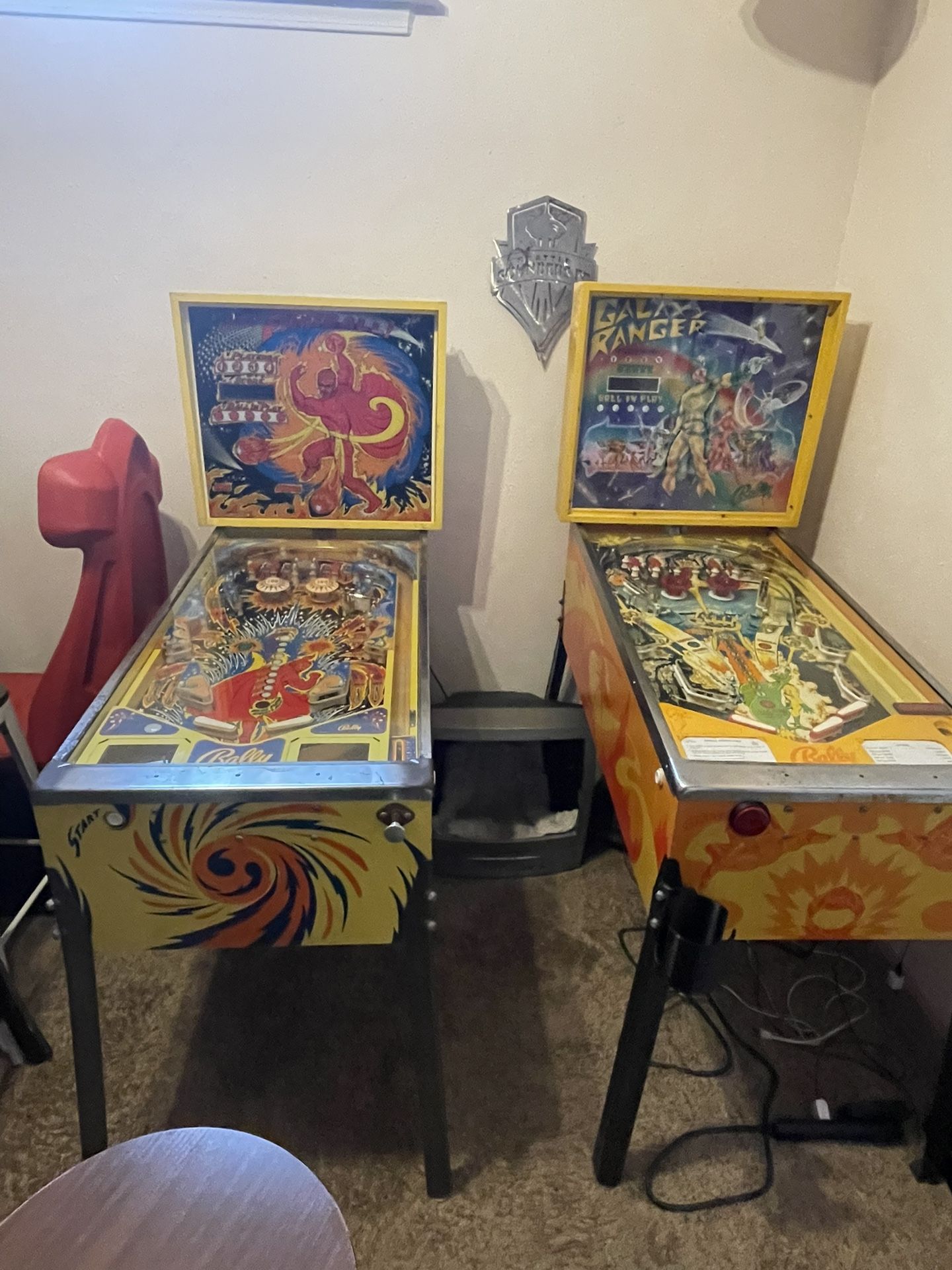 Bally Home Pinball Fireball, Galaxy Ranger for Sale in Arlington, WA ...