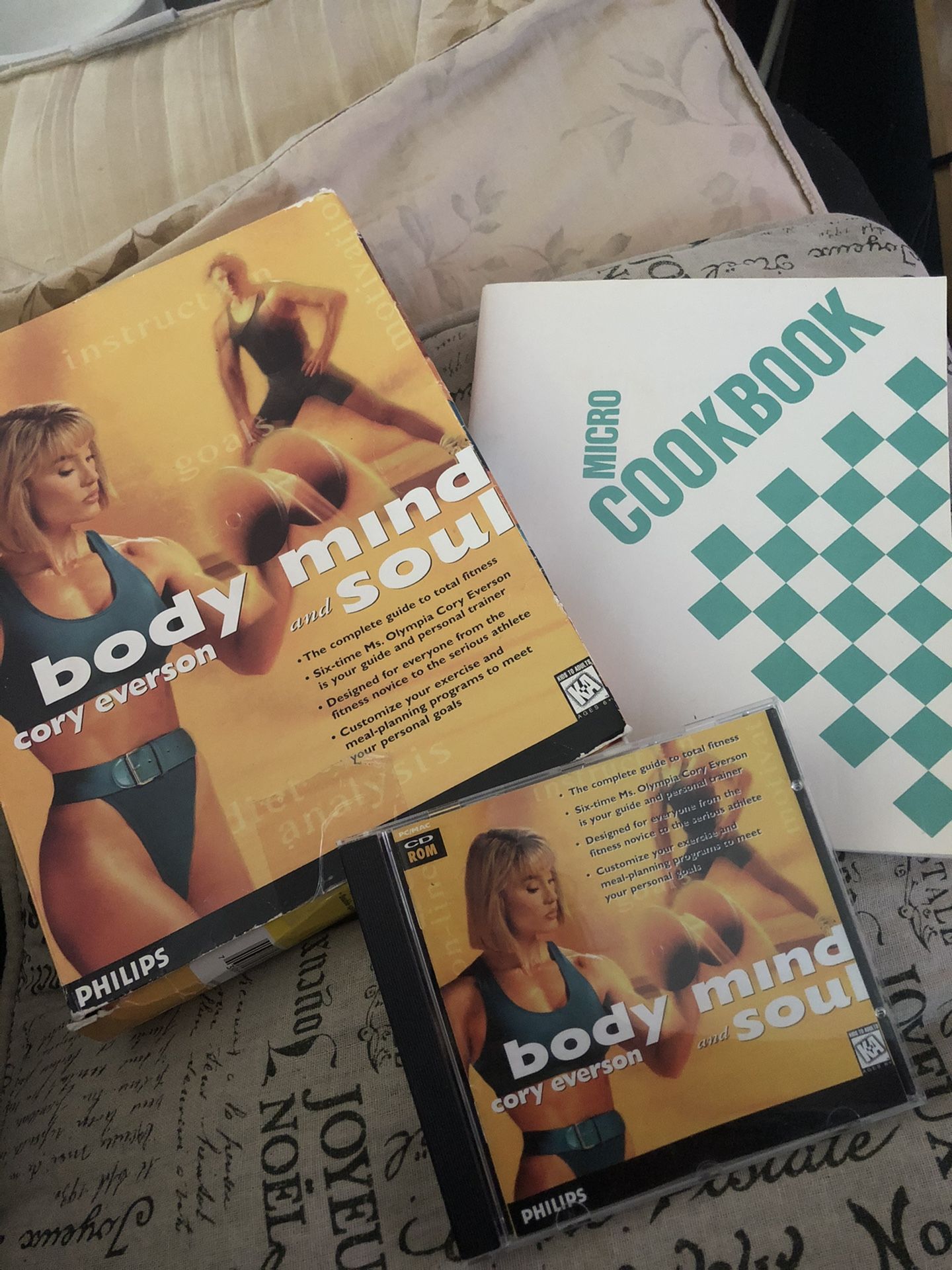 Cory Everson “BODY-MIND-SOUL”Complete Package for TOTAL FITNESS#### for ...