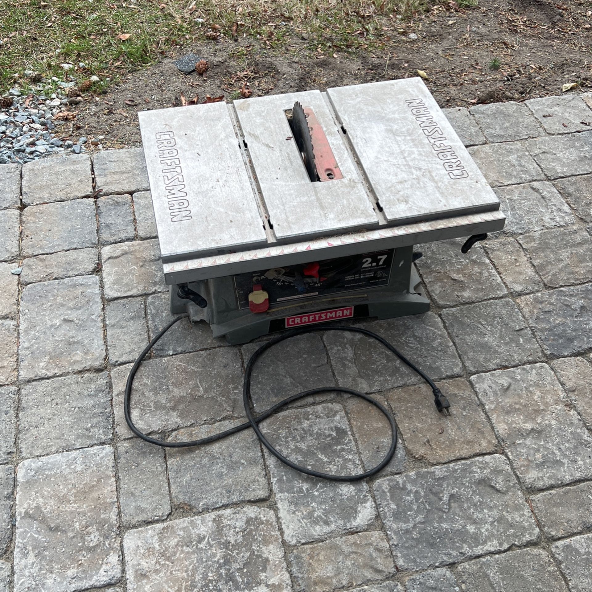 Table Saw Works But Broken for Sale in Covington, WA - OfferUp