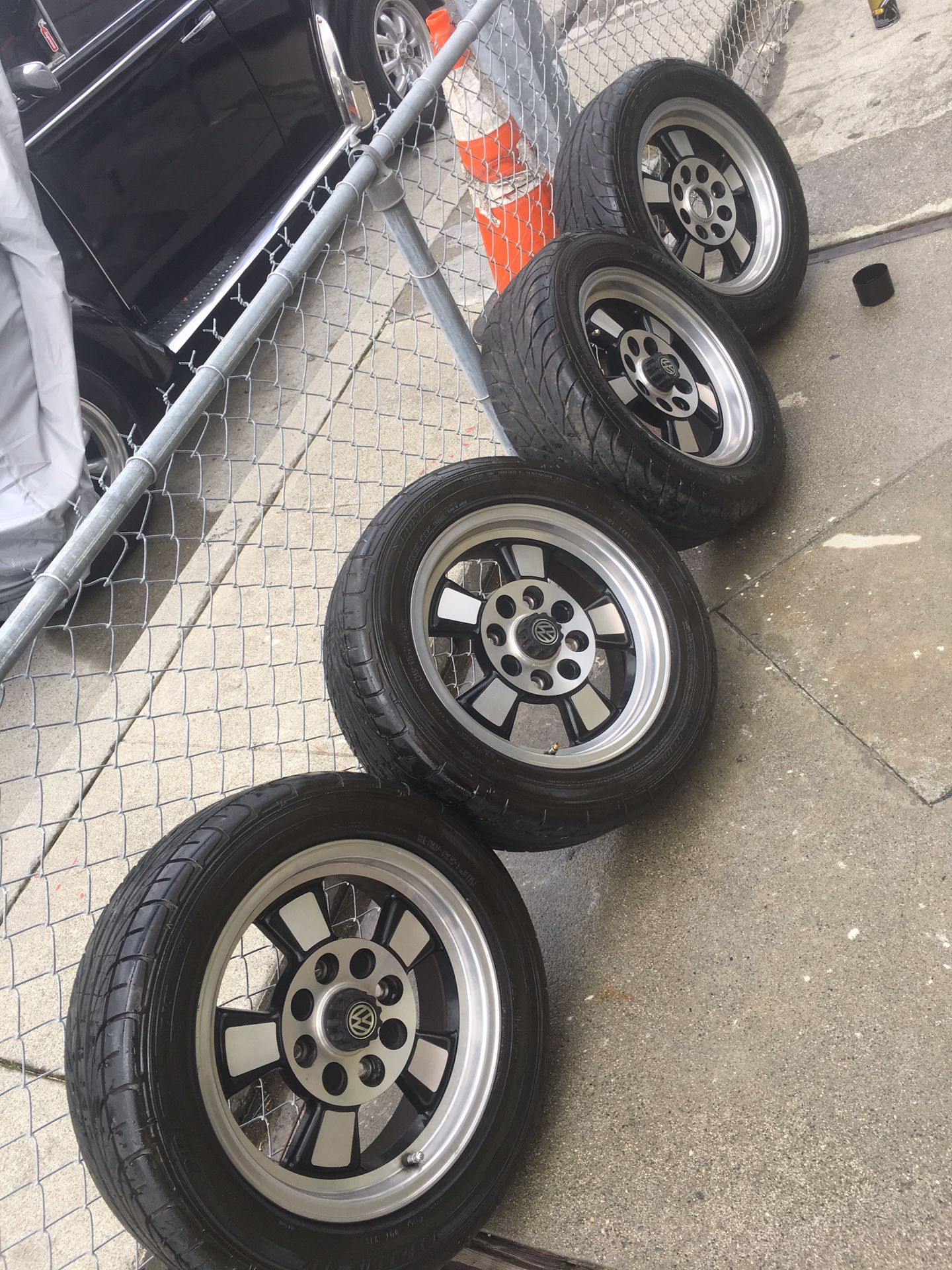 Vw Bug/beetle wheels 4 lug 4x130 for Sale in San Jose, CA - OfferUp