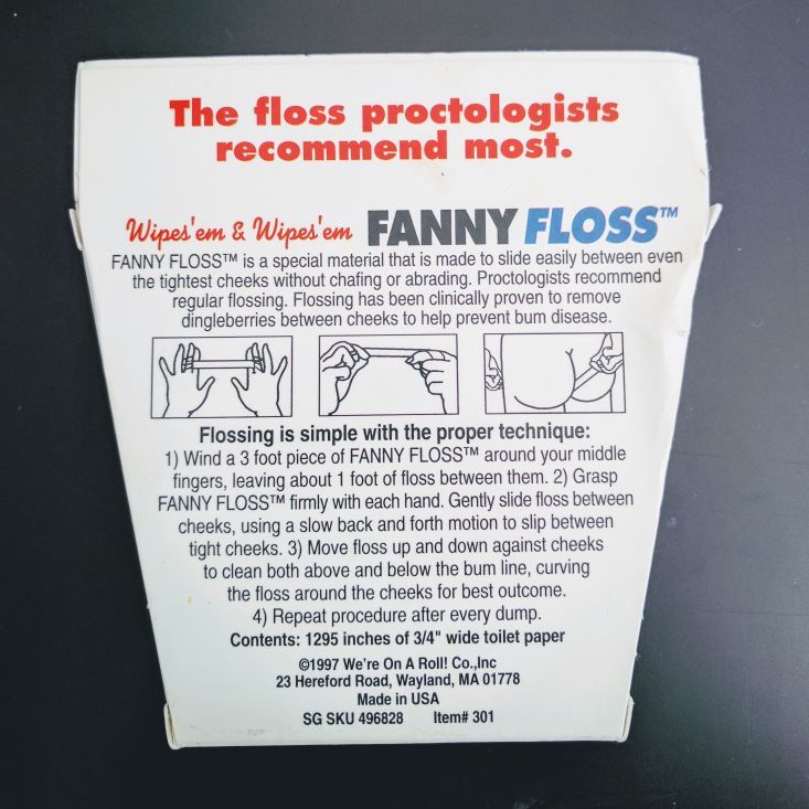 Fun gag gift for your friends! FANNY FLOSS! for Sale in Chicago, IL ...