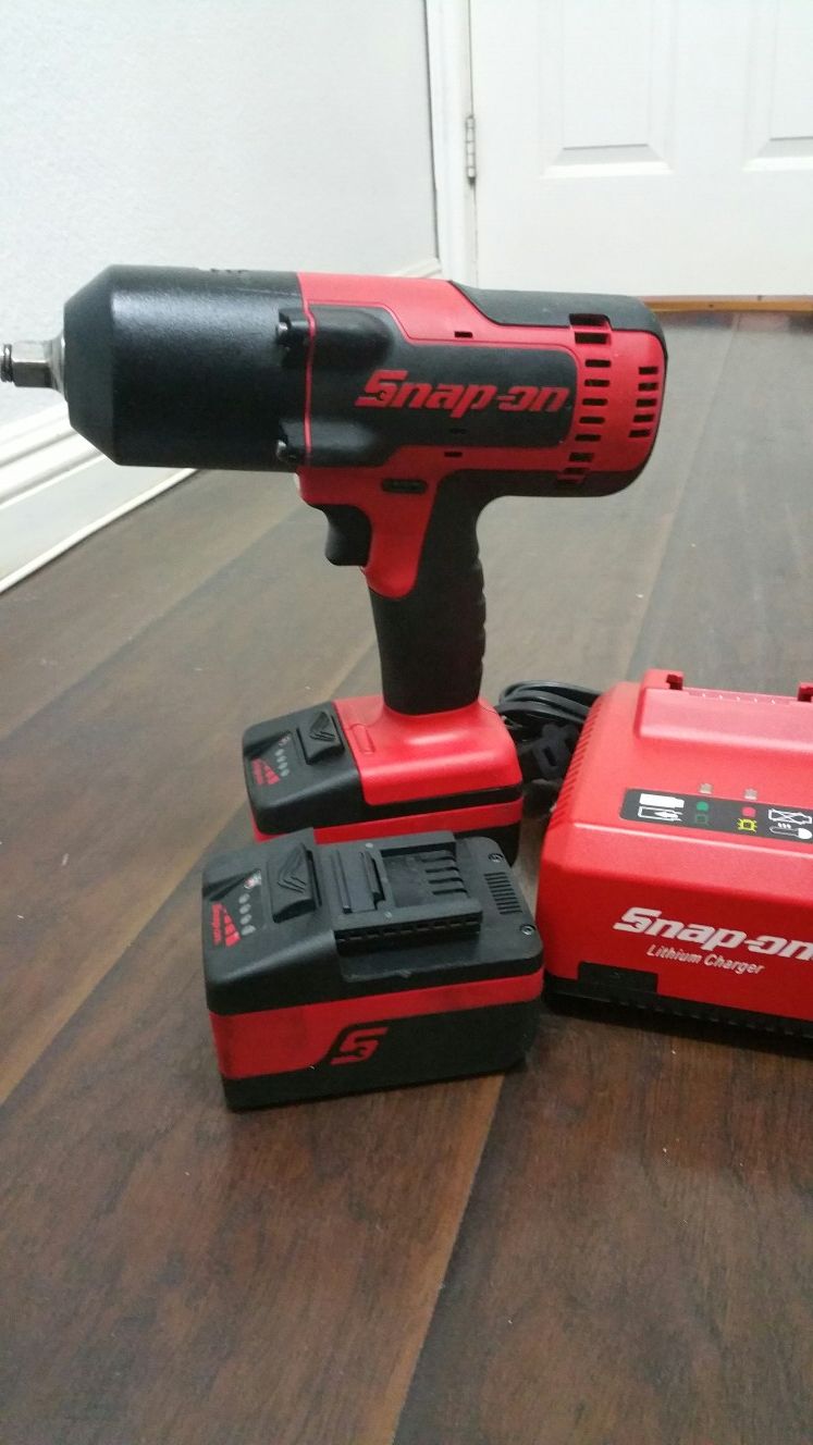 Snap On CT8850 1/2" Drive 18V Cordless Impact Wrench for Sale in Garden ...