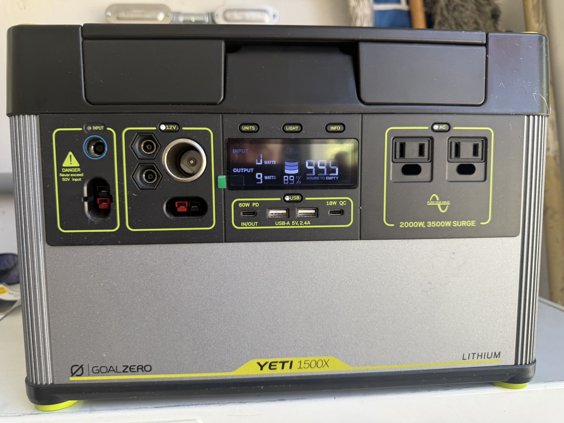 Goal Zero Yeti 1500X with Boulder Solar Panel Pack for Sale in Solana ...