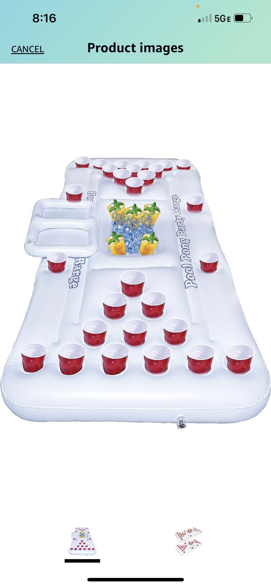 Floating Inflatable Pool Pong Table for Sale in Yorba Linda, CA - OfferUp