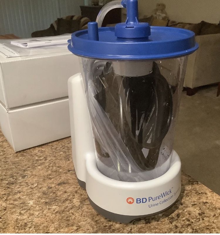 PureWick Urine PW100SET Collection System Starter Set Plus 72 Catheters ...