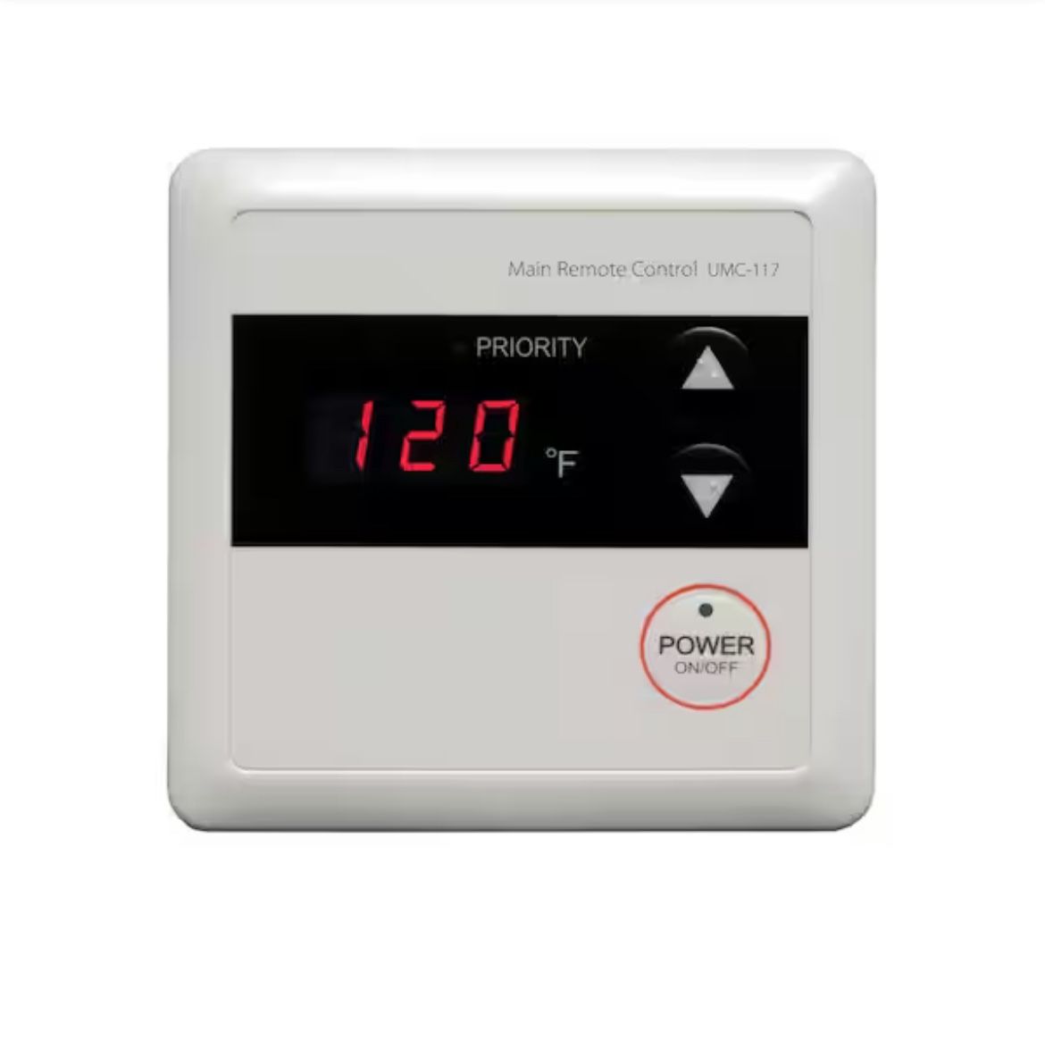 Rheem Residential Wired Main Remote Control for Tankless Gas Water ...