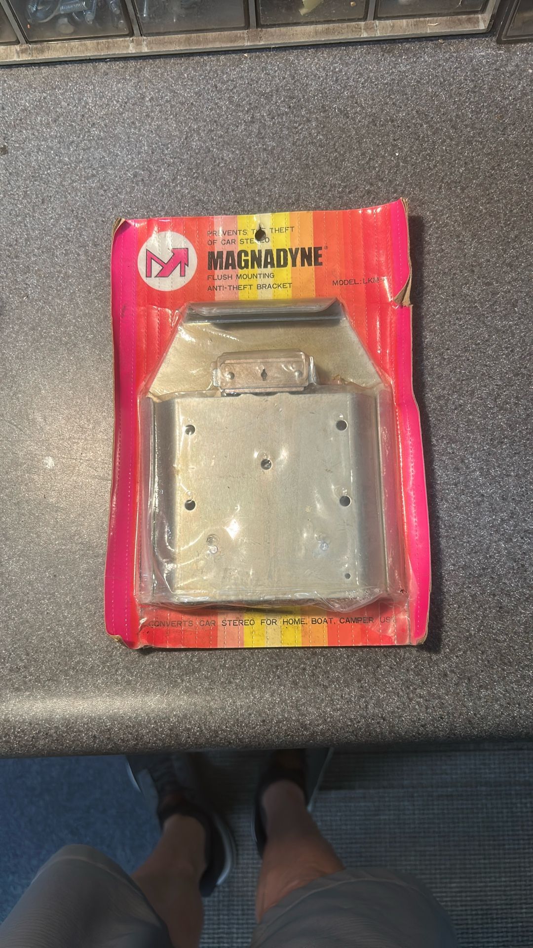 Car Stereo CB Radio Vehicle Slide Mount Anti- Theft NOS for Sale in ...
