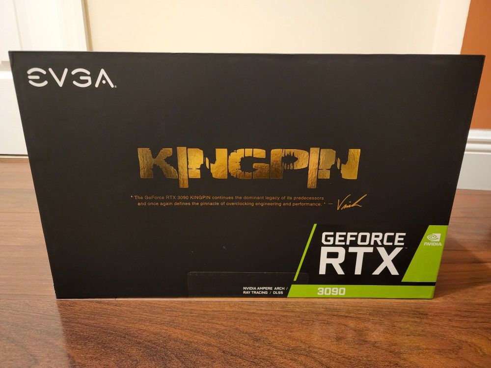 EVGA RTX 3090 Kingpin Hybrid graphics card - 24G-P5-3998-KR for Sale in ...
