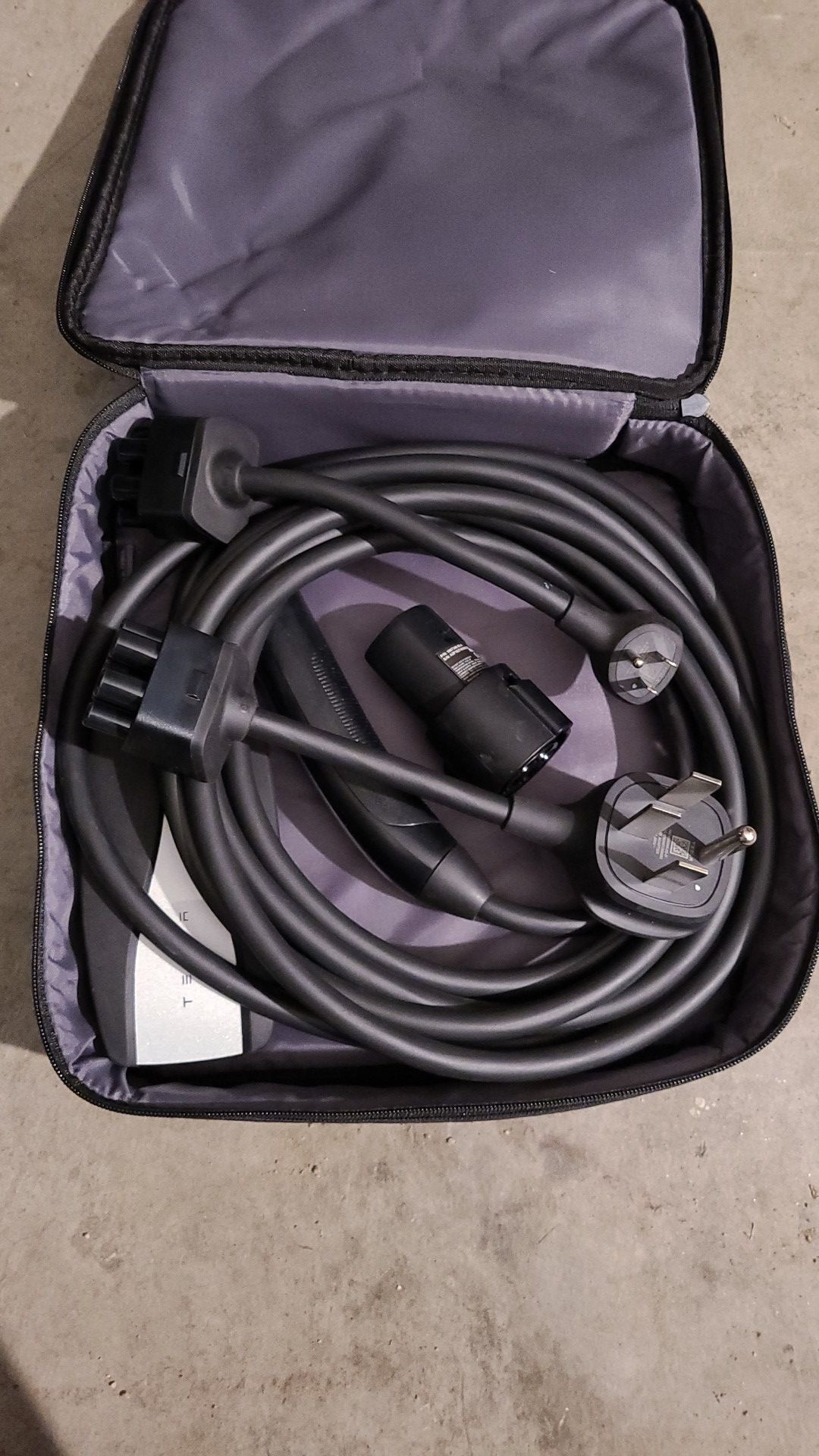 Tesla Charger with 120 volt and 240 volt adapter for Sale in Mission ...
