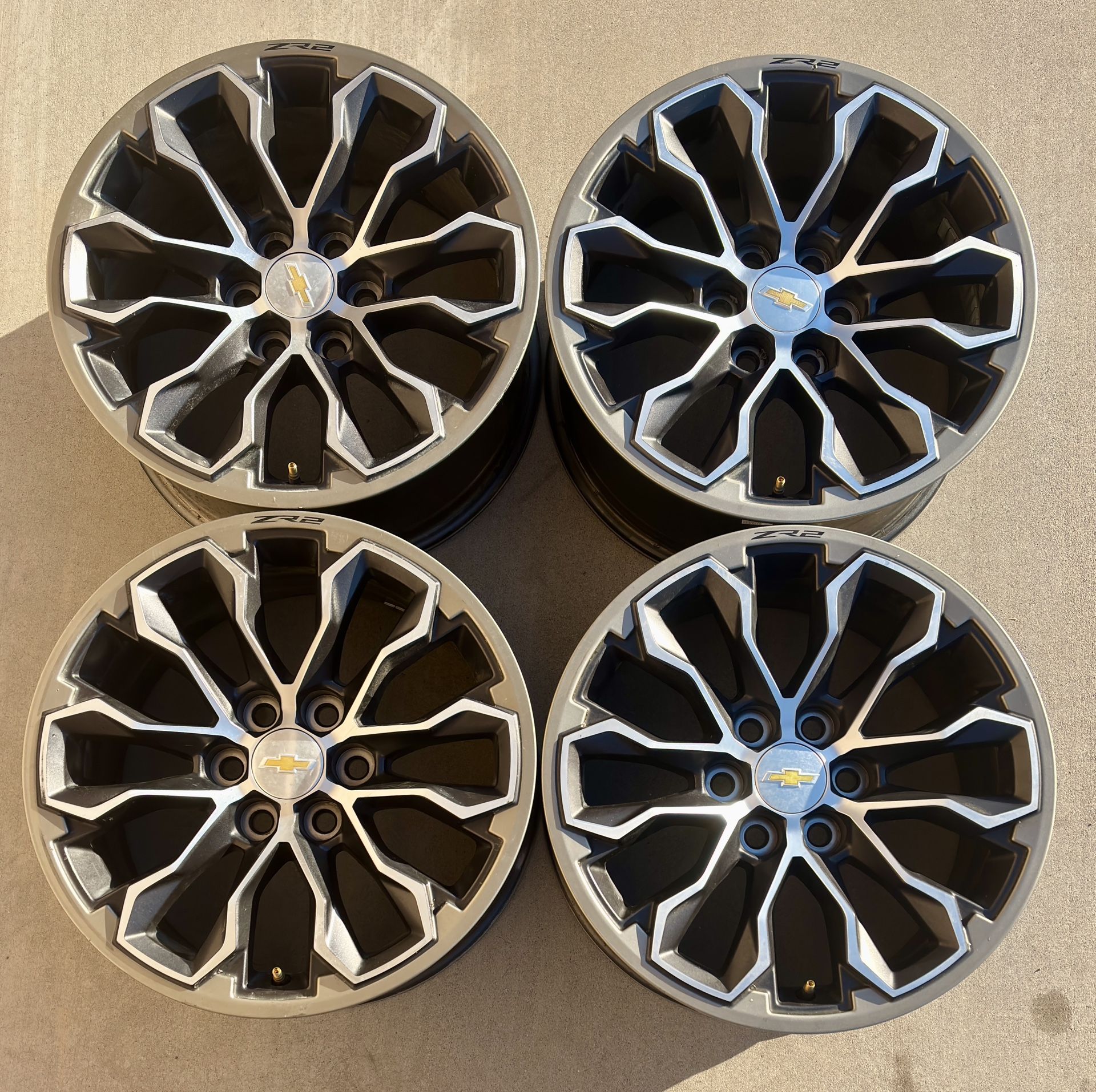 Chevrolet ZR2 OEM rims, Set Of 4 Off A 2019 Colorado ZR2 for Sale in ...