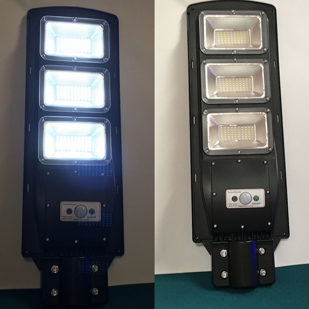 180 LED 90w Solar Street Light with Remote And Post for Sale in Ontario ...