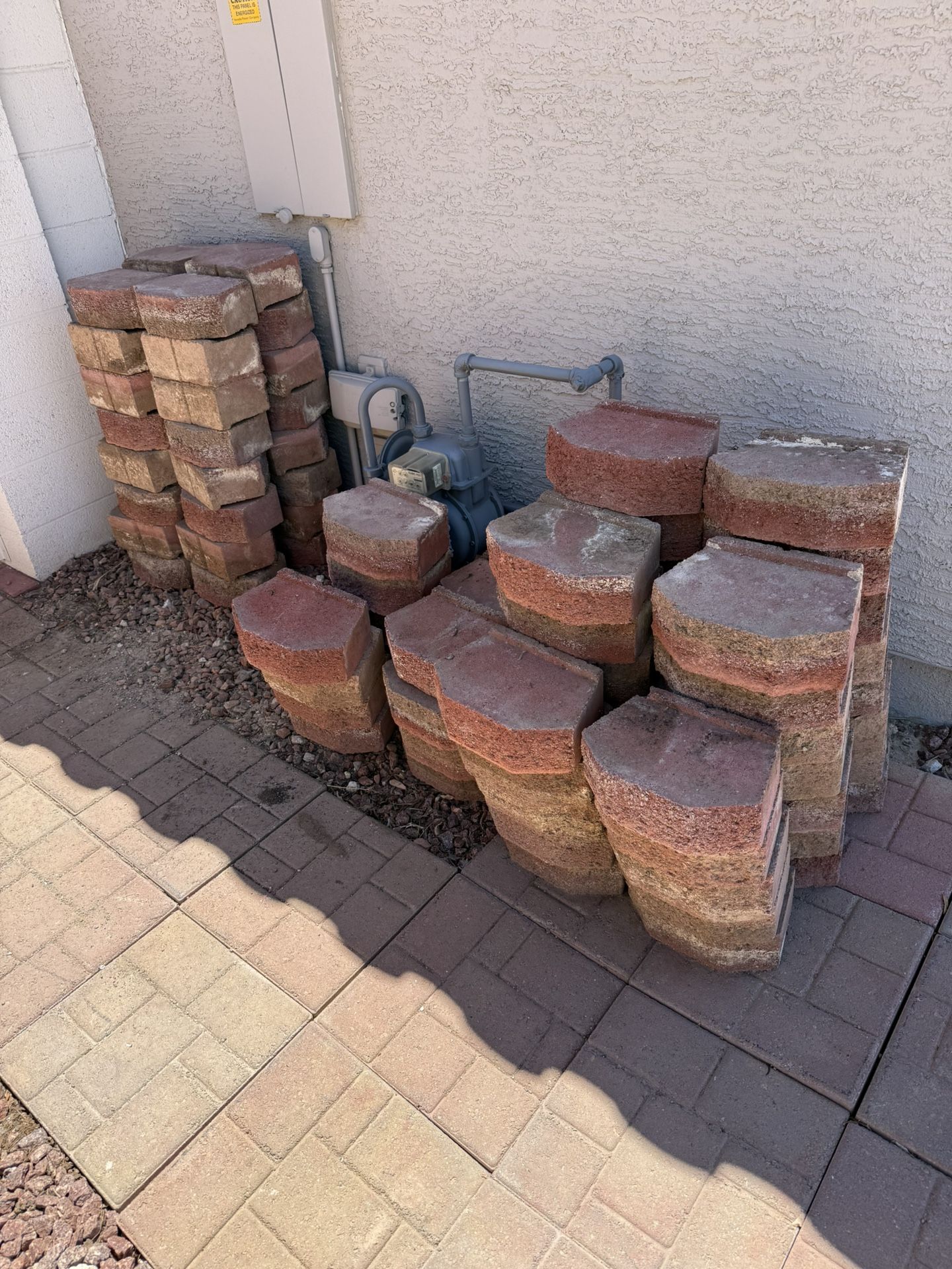 Red Concrete Retaining Wall Blocks for Sale in Henderson, NV - OfferUp