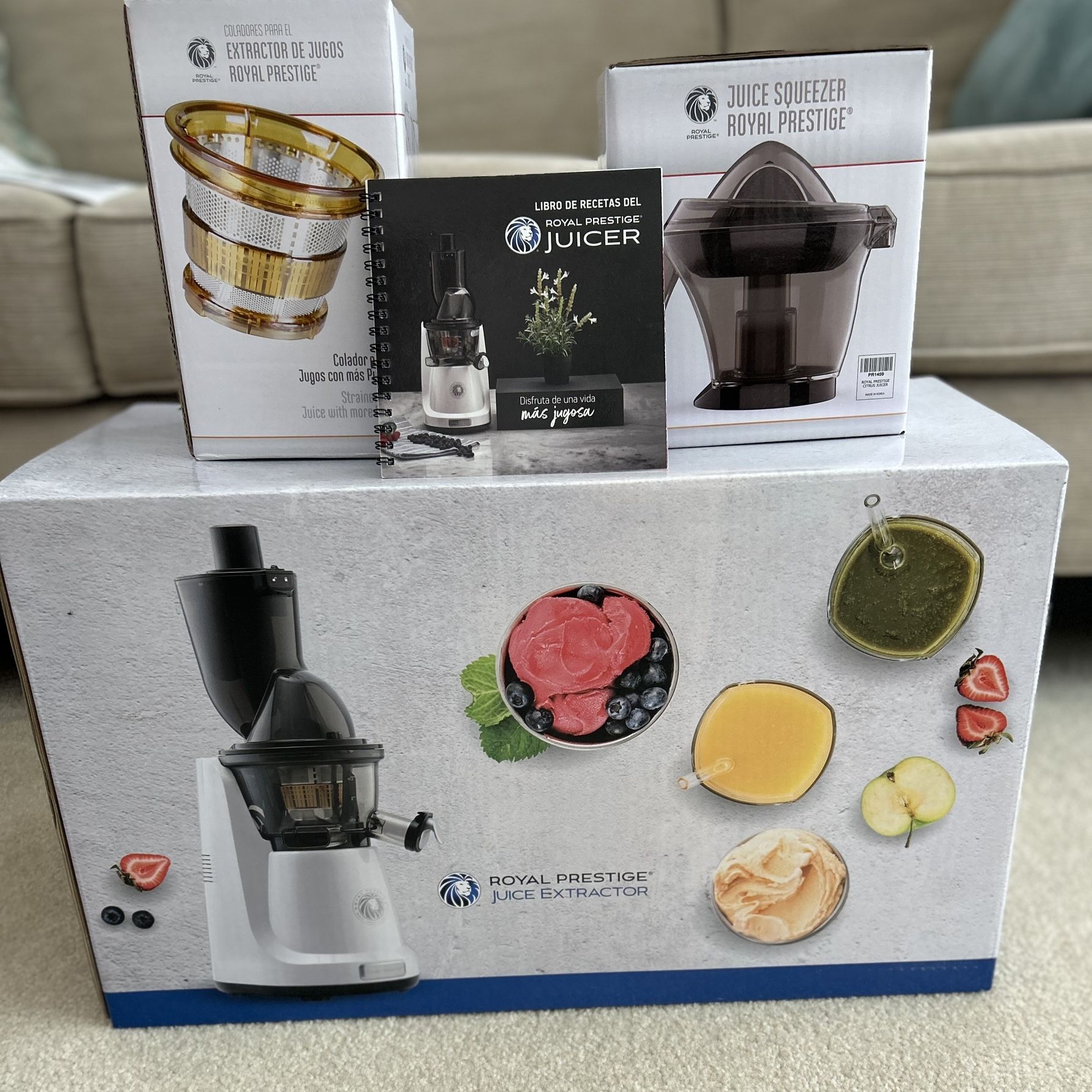 Royal prestige juice extractor store